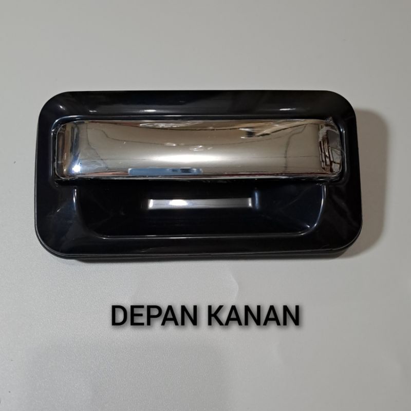 Jual bukaan handle pintu luar mobil kuda chrome hitam | Shopee Indonesia