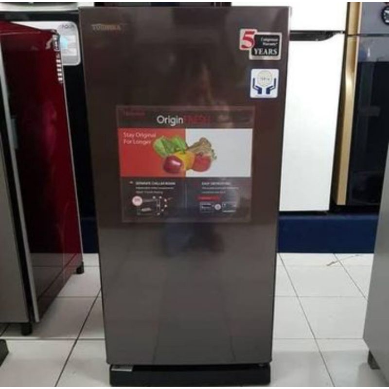 Jual Toshiba GR-RD 196CC-DMF Kulkas 1 Pintu Kapasitas 160 Liter #2405 | Shopee Indonesia