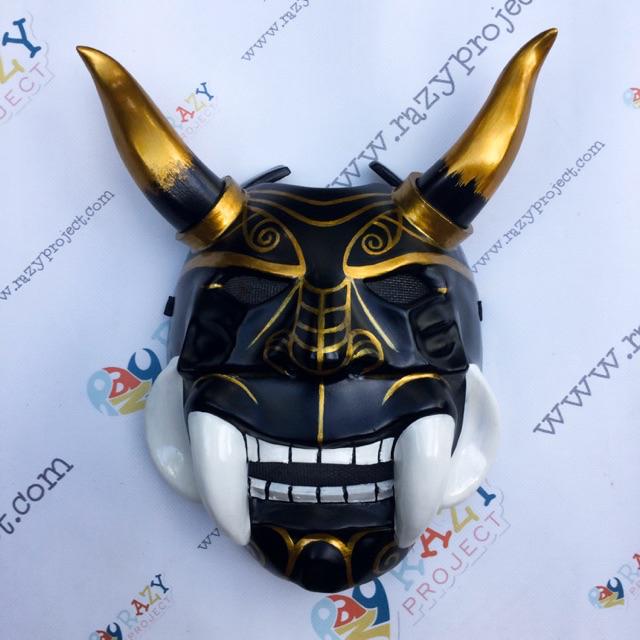 Jual Samurai Oni Hannya Kabuki Japan Demon Setan Halloween Mask Topeng ...