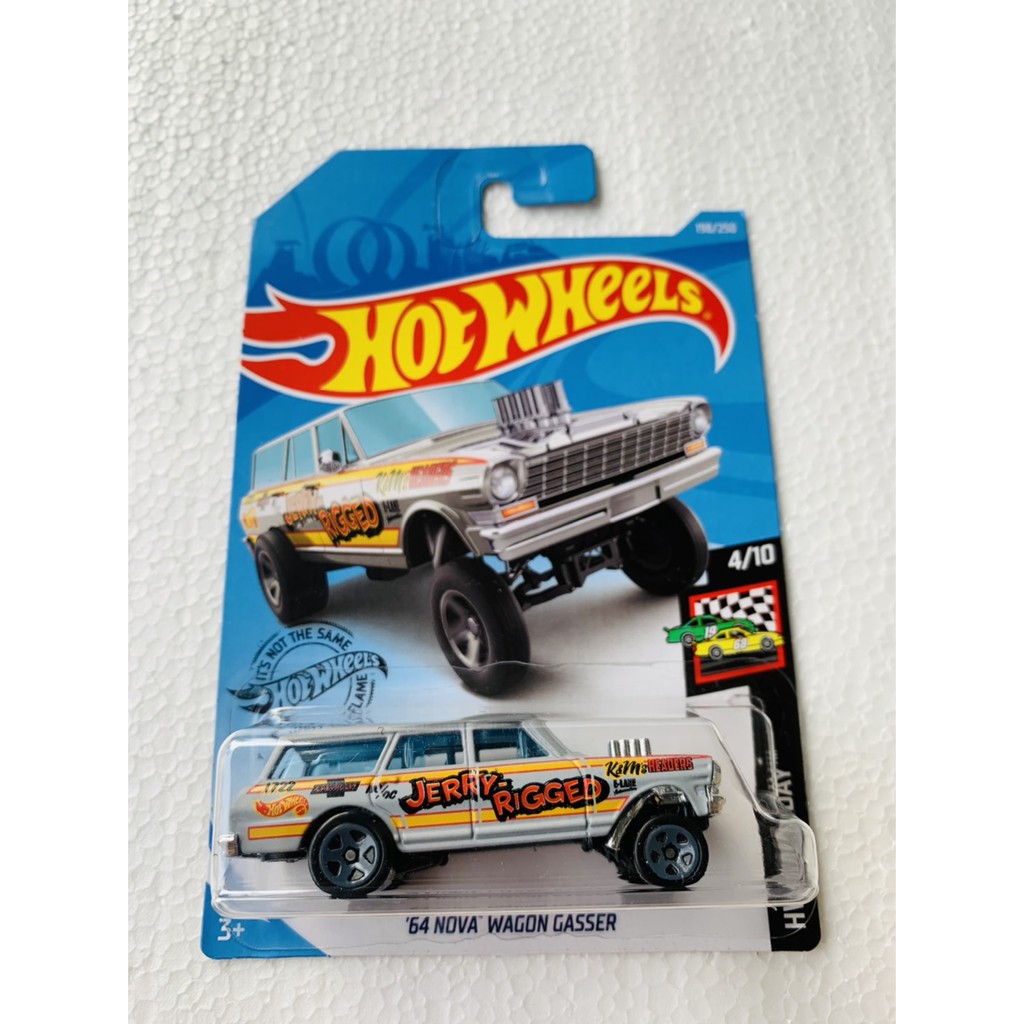 Jual HOT WHEELS HOTWHEELS 64 NOVA WAGON GASSER ABU HW RACE DAY JERRY ...