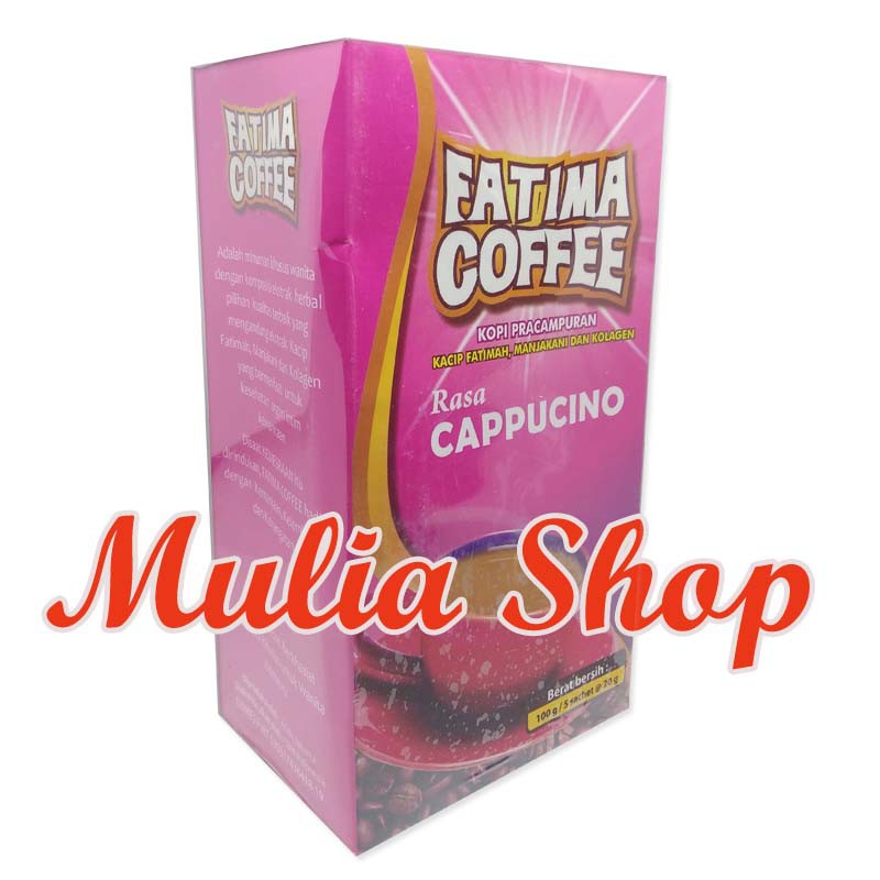 Jual FATIMA COFFEE Kopi Kacip Fatimah Manjakani Kolagen khusus Wanita ...