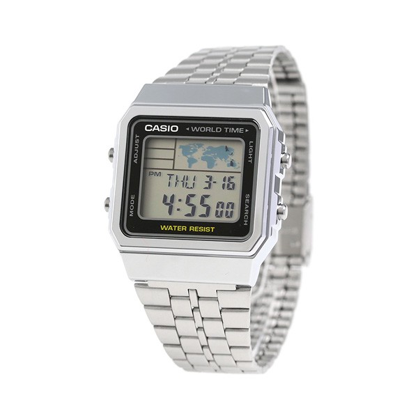 Jual ARLOJI JAM TANGAN CASUAL DIGITAL CASIO STAINLESS STEEL VINTAGE ...