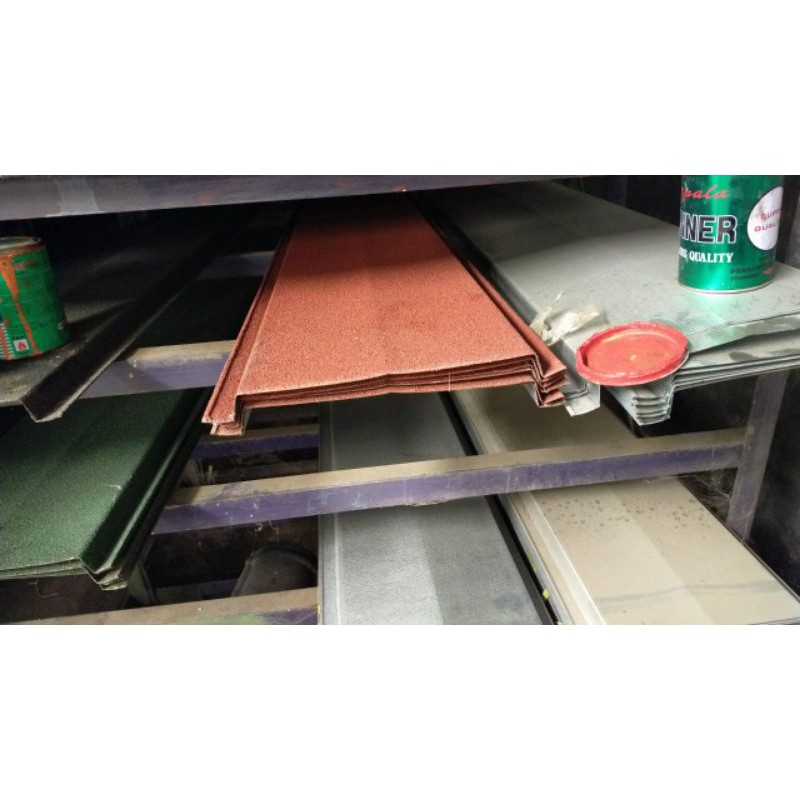 Jual Nok Atap Spandek Pasir 0.3mm (P=3meter) | Shopee Indonesia