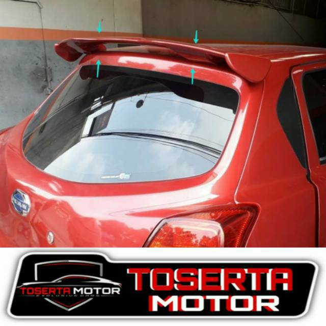 Jual Spoiler Mobil Datsun Go Mobel Mugen | Shopee Indonesia