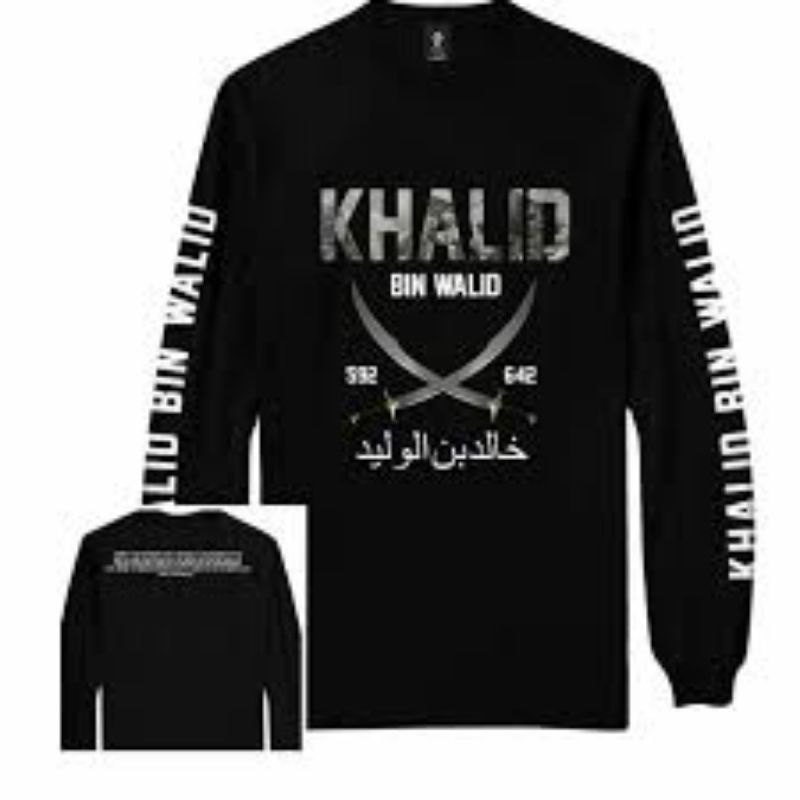 Jual KAOS SAHABAT NABI KHALID BIN WALID | Shopee Indonesia