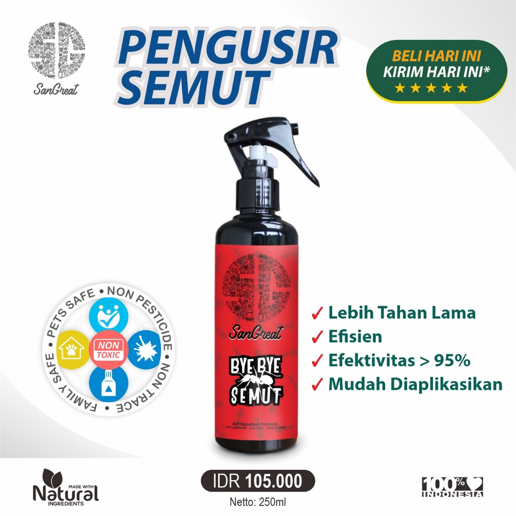 Jual Spray semut anti semut alami semprotan semut pengusir semut racun ...