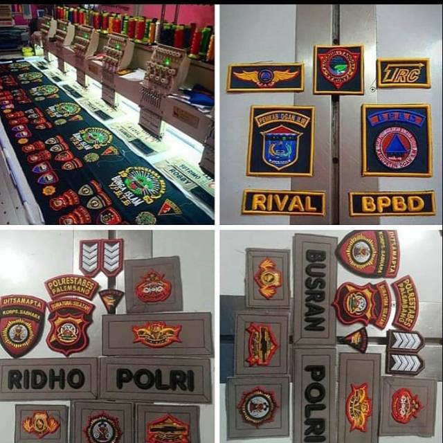 Jual Logo bordir timbul / 3D PolPP, Dishub, Polisi, TNI, dll | Shopee ...