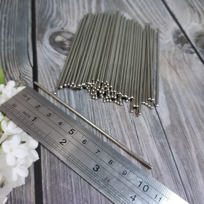 Jual 2mm x 100mm As Roda Shaft Gear Axle Drive Axis Wheel Smart Car ...