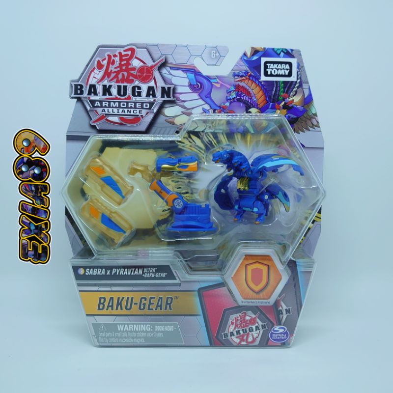 Jual Bakugan Armored Alliance - Sabra X Pyravian Ultra + Baku Gear ...