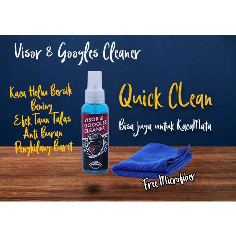 Jual VISOR GOOGLE CLEANER 100 ML | PEMBERSIH VISOR| | Shopee Indonesia