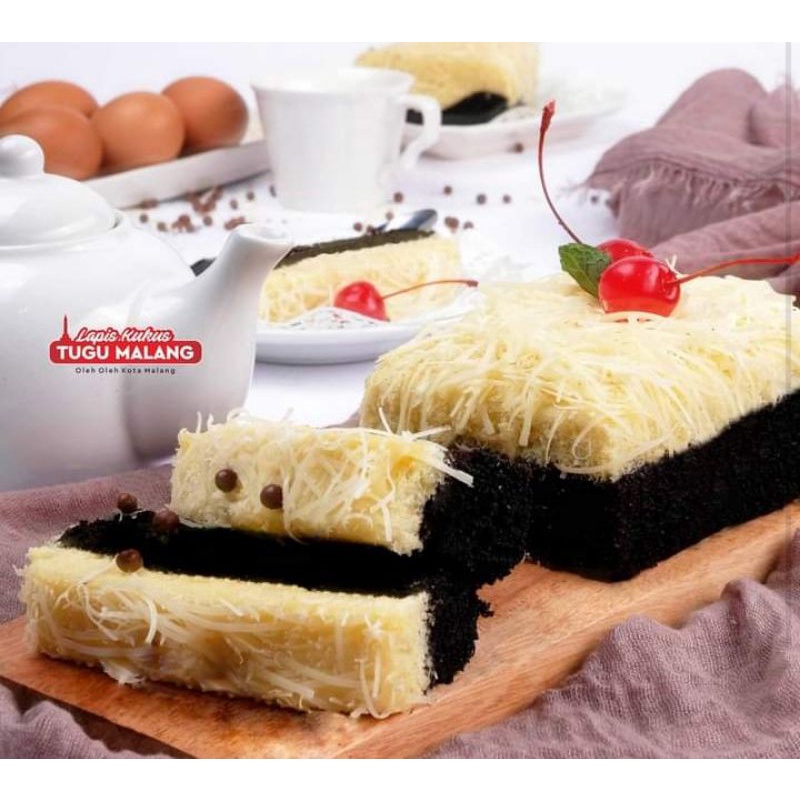 Jual Lapis Kukus Tugu Malang Brownis Susu | Shopee Indonesia