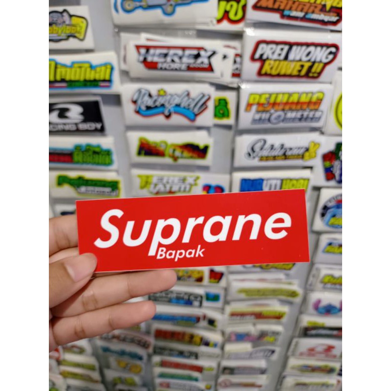 Jual sticker printing SUPRANE BAPAK | Shopee Indonesia