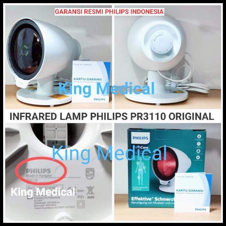 Jual ALAT FISIOTERAPI LAMPU INFRARED PHILIPS INFRAPHIL PR 3110 150W ...
