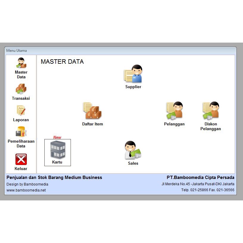 Jual Software Program Penjualan dan Stok Barang Medium Business Edition ...