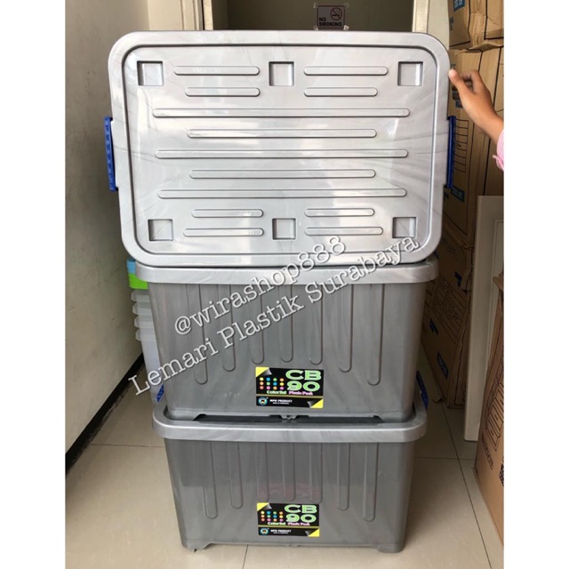 Jual Container 60, 90 , 140 DAN 180 liter Link Instan MPW CB | Shopee ...