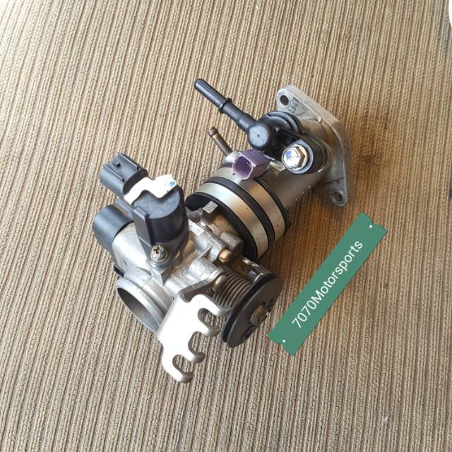 Jual Karburator injeksi Vixion old 3C1 Throttle body Fuel cut solenoid valve injector injektor ...
