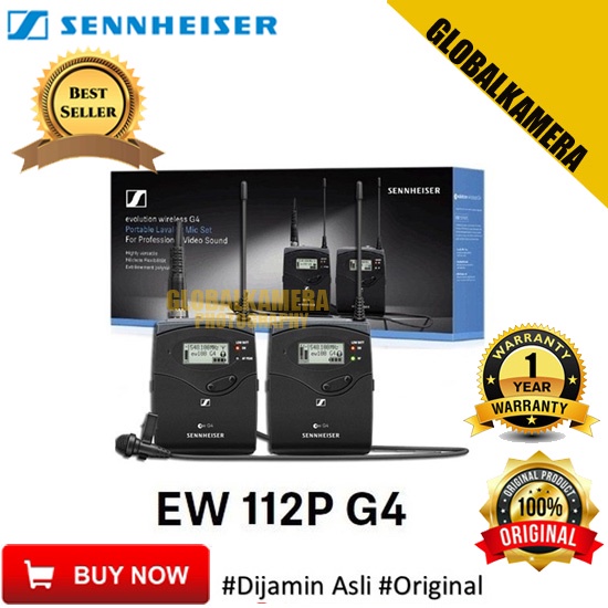 Jual Sennheiser EW 112-p G4 (ME2 -II clip-on wireless) | Shopee Indonesia