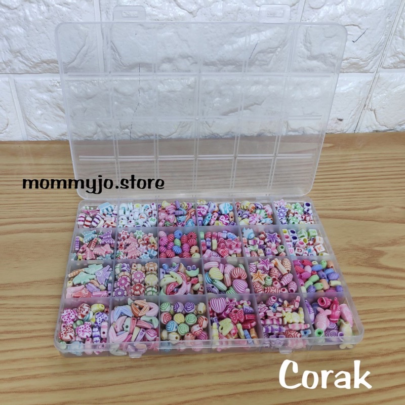 Jual DIY Jewelry Kit - Mainan Edukatif Anak Meronce Merangkai Manik 3D ...