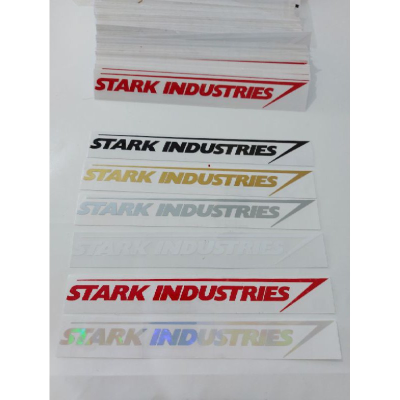 Jual STICKER STARK INDUSTRIES CUTTING | Shopee Indonesia