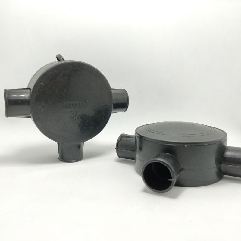 Jual T Dus Hitam besar / t dus listrik 3/4 / T dos | Shopee Indonesia