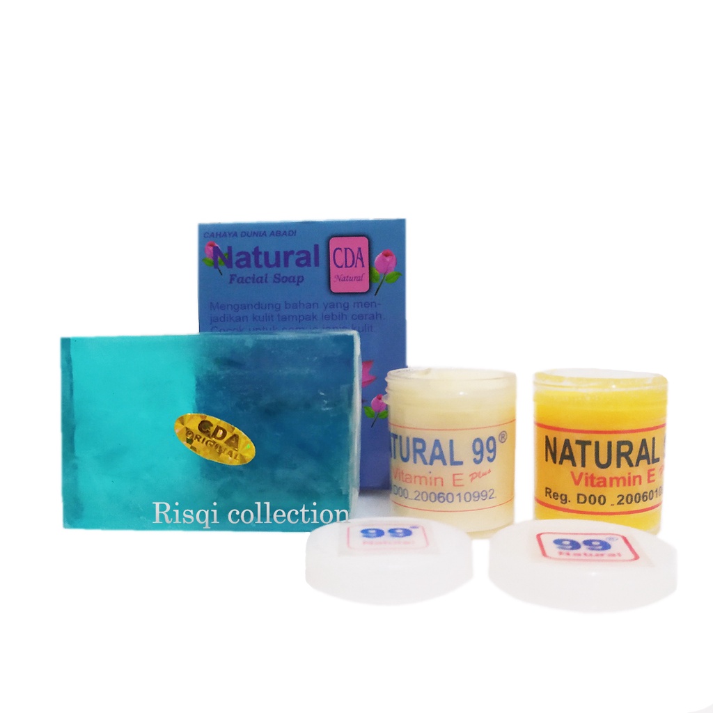 Jual Paket Cream Siang Malam Natural 99 Plus Sabun Original Asli/krim ...