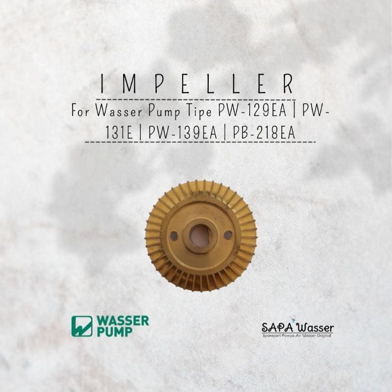 Jual Impeller for Pompa Sumur Dangkal Wasser PW-129EA | PW-131E | PW ...