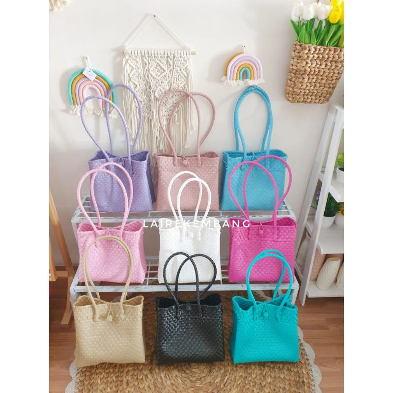 Jual LONG HANDLE TAS ANYAMAN - TAS JALI PREMIUM - TAS ANYAMAN PREMIUM ...
