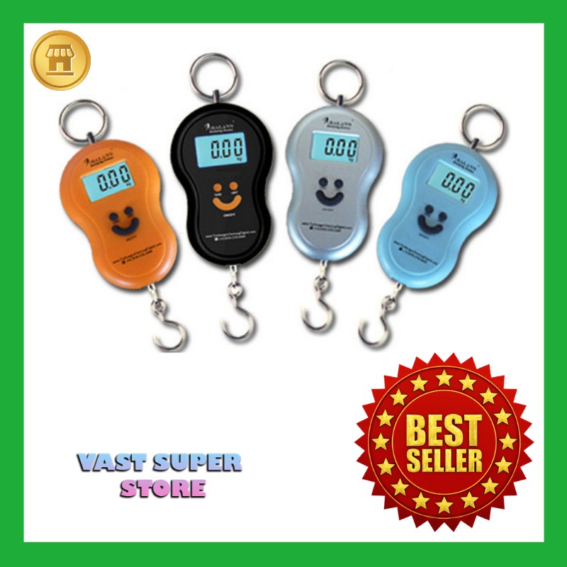 Jual TIMBANGAN DIGITAL GANTUNG BULAT 50 KG portable | Shopee Indonesia
