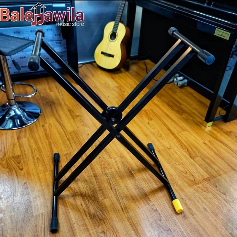 Jual Stand Keyboard Double HERCULES KS120B KS120B ORIGINAL | Shopee ...