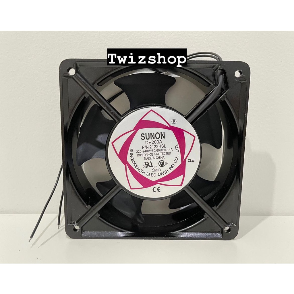 Jual Kipas AC 220V 12x12 cm / Fan AC 220 Volt 12 cm tebal 3.8 cm Fan AC 220V | Shopee Indonesia