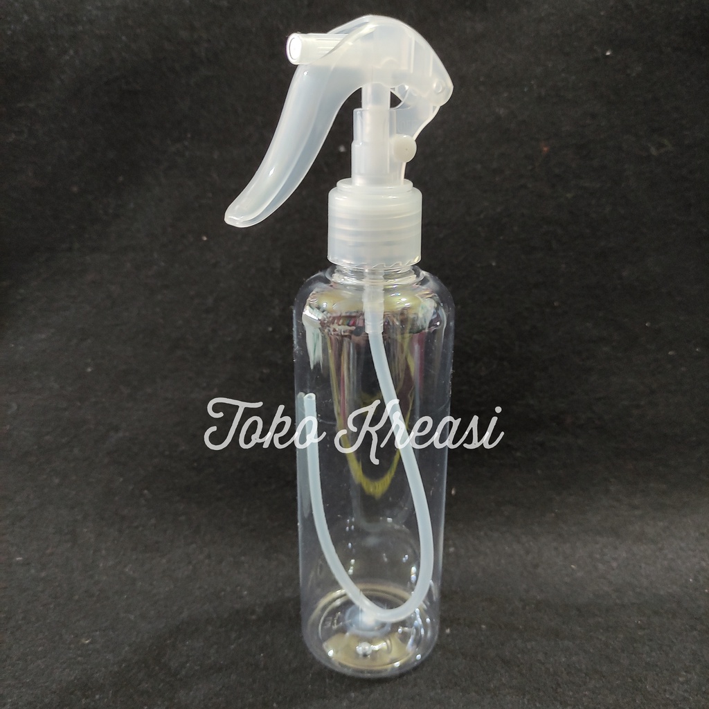 Jual Botol Trigger / Botol Hand Sanitizer / Disinfektan / Sabun Mini Spray Bening Tebal | Shopee ...