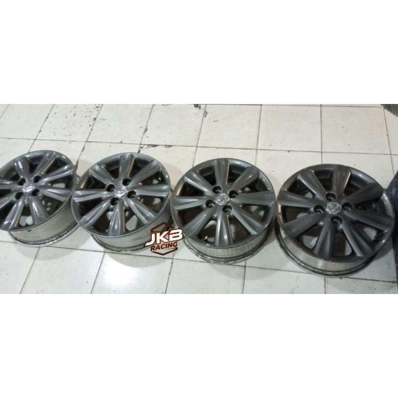 Jual VELG MOBIL BEKAS OEM STANDAR YARIS R15 BAUT 4X100 VELG ONLY 4PCS | Shopee Indonesia