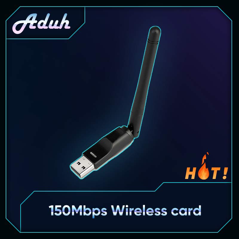 Jual USB Wifi Wireless Adapter Network Dongle 150Mbps | Shopee Indonesia