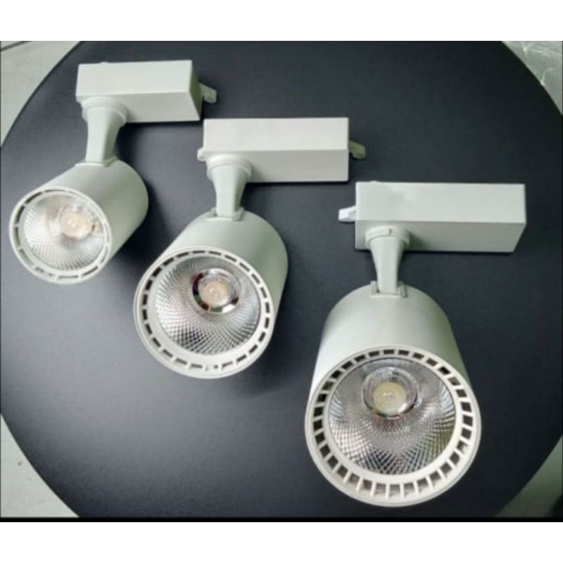 Jual Lampu Led Rel / Rail Led Track Light / Led Spotlight 10W 10 Watt ...