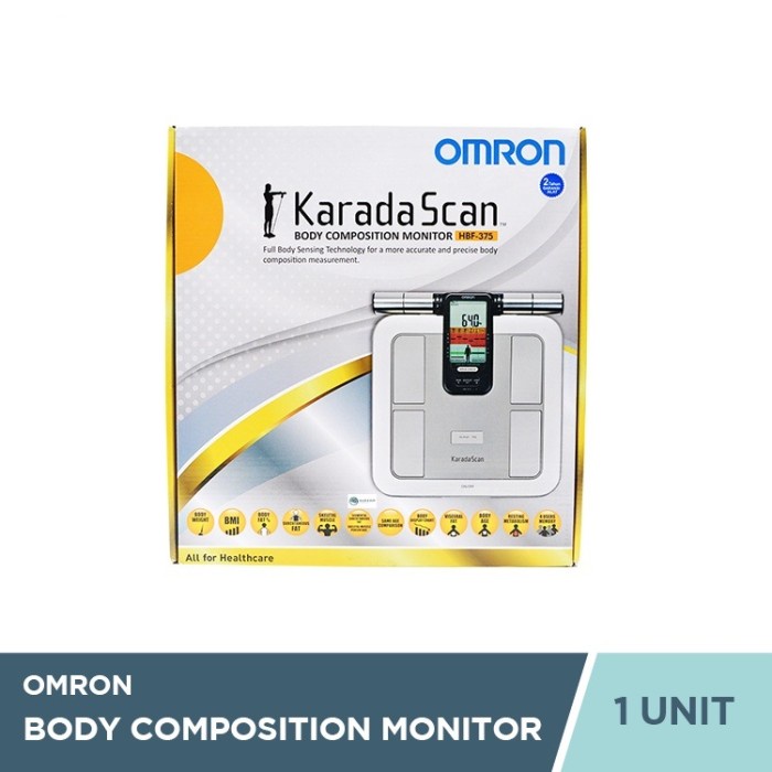 Jual Omron Karada Scan Hbf-375 Timbangan Badan Lengkap | Shopee Indonesia