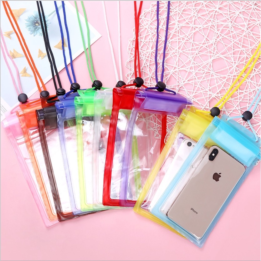 Jual WATERPROOF HP XL TAS HP ANTI AIR HUJAN / SARUNG HP PELINDUNG HP ...