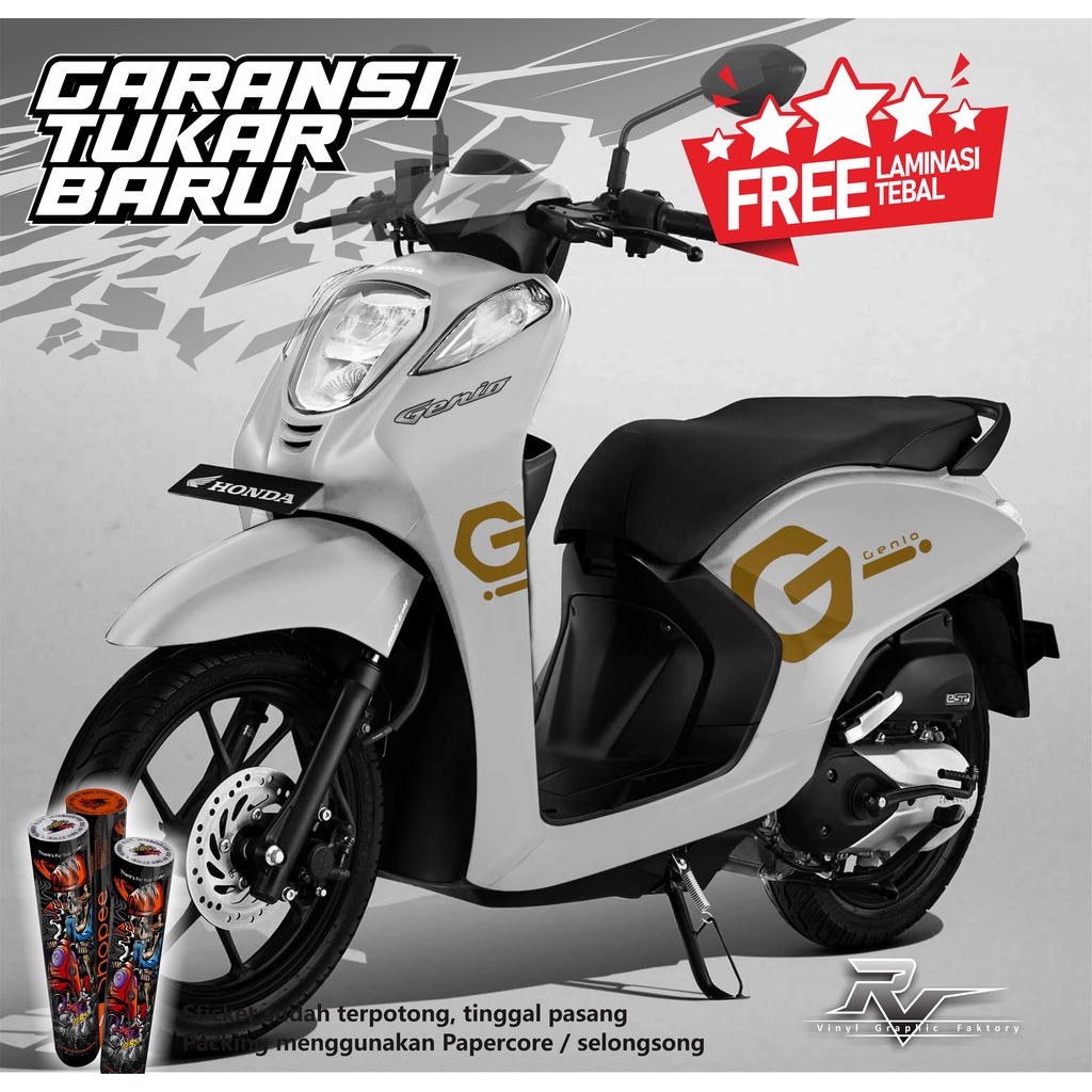 Jual g06 Decal Stiker Sticker setiker Motor Genio Custom FULL BODY ...