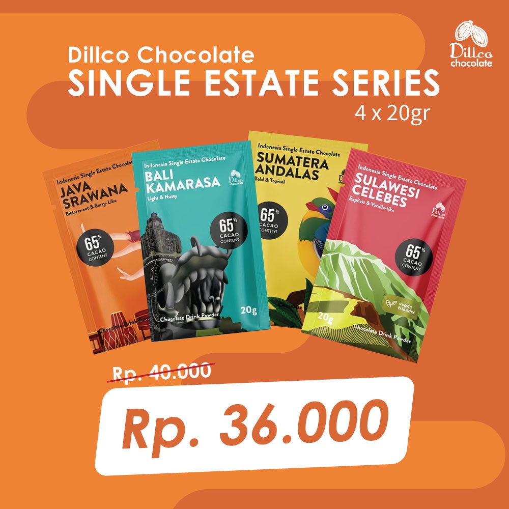 Jual DILLCO CHOCOLATE - Classic Series All Variant (4 Sachet). Bubuk ...