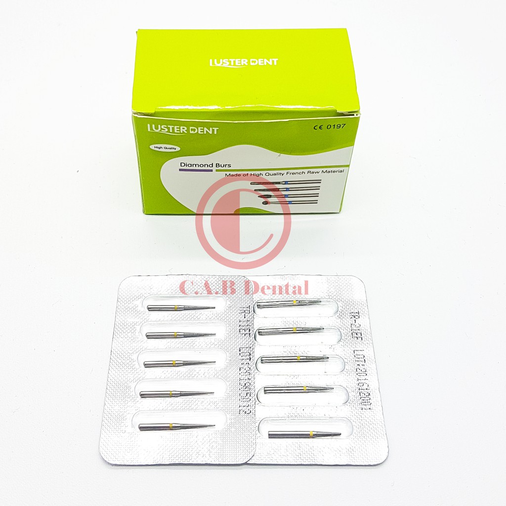 Jual Bur Diamond / Diamond Burs Extra Fine KODE TR-EF / Dental Diamond ...