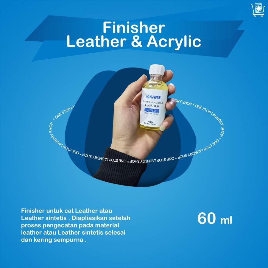 Jual Penguat Pelapis Pengkilat Cat Sepatu Kulit - Kame Leather Paint ...