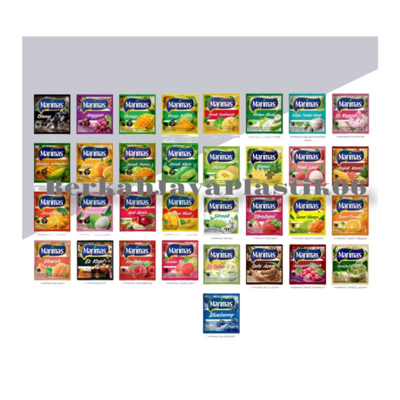 Jual Marimas minuman serbuk Aneka Rasa 1 renceng isi 10 sachet | Shopee ...