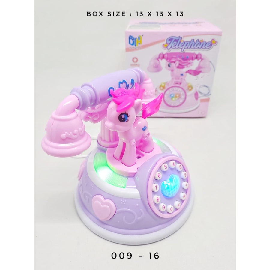 Jual Bronsis - Mainan Telepon Kuda Pony - Mainan Telepon Anak Kuda Pony ...