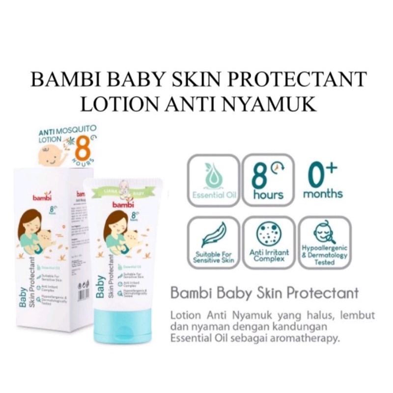 Jual Bambi Baby Skin Protectant 50ml | Shopee Indonesia