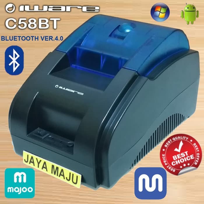Jual PRINTER KASIR THERMAL 58MM IWARE C58BT C 58BT C-58BT 58BT ANDROID ...