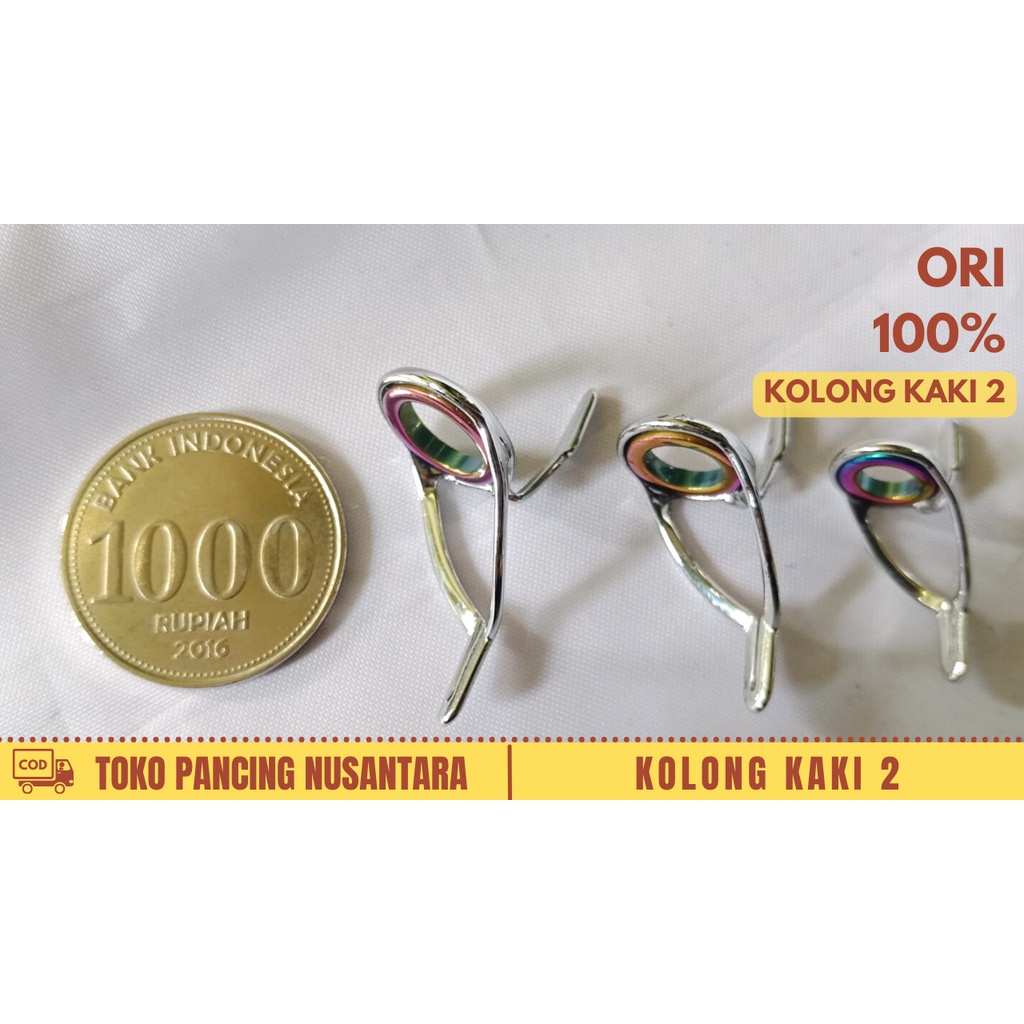 Jual KOLONG KAKI DUA KERAMIK PELANGI / RAINBOW (RING GUIDE KOLONG KAKI ...