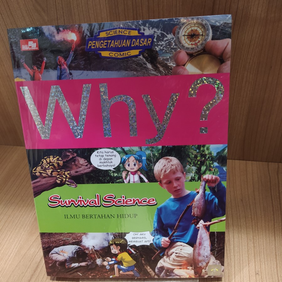 Jual buku why? SCIENCE COMIC PENGETAHUAN DASAR SURVIVAL SCIENCE | NEW ...