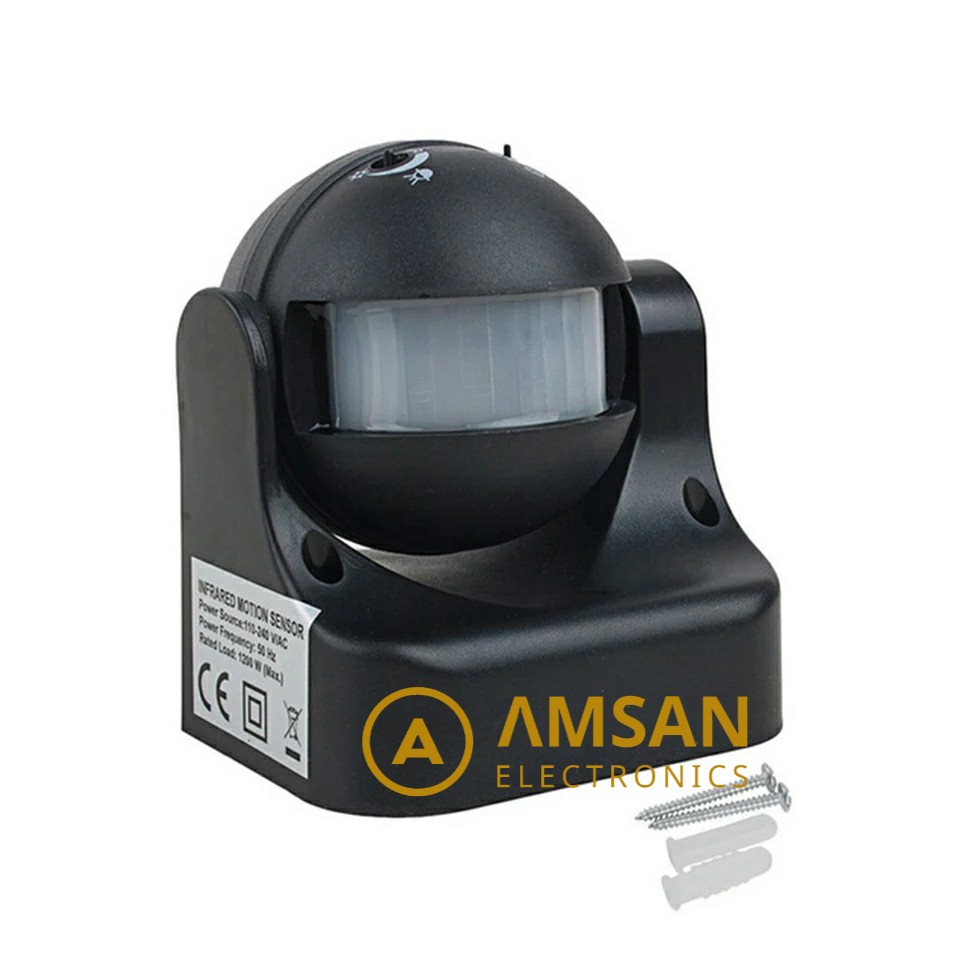 Jual Sensor Gerak 220V PIR Motion Detector IP44 Infrared Motion Sensor ...