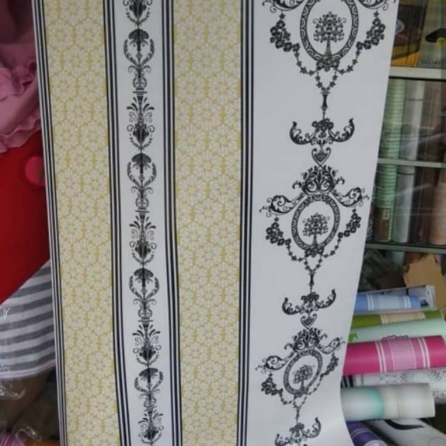 Jual Wallpaper batik salur gold | Shopee Indonesia