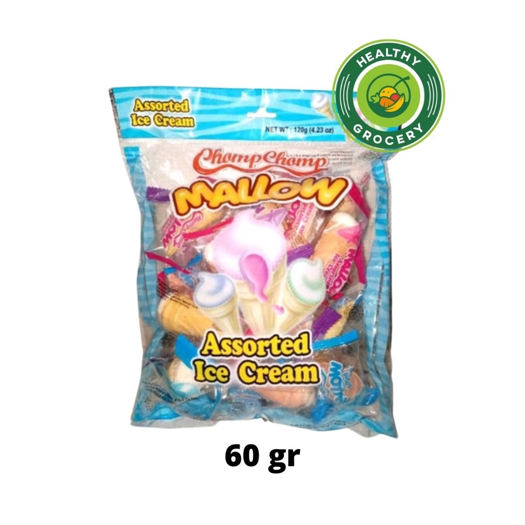 Jual Chomp Chomp Ice Cream Mallow 60gr / Marshmallows All Varian ...