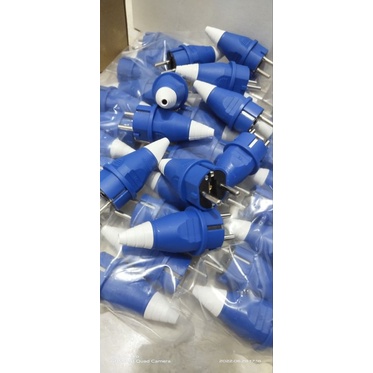 Jual INDUSTRIAL PLUG 2PIN KAKI 2 PIN STEKER ARDE 16A BUKAN KARET ...
